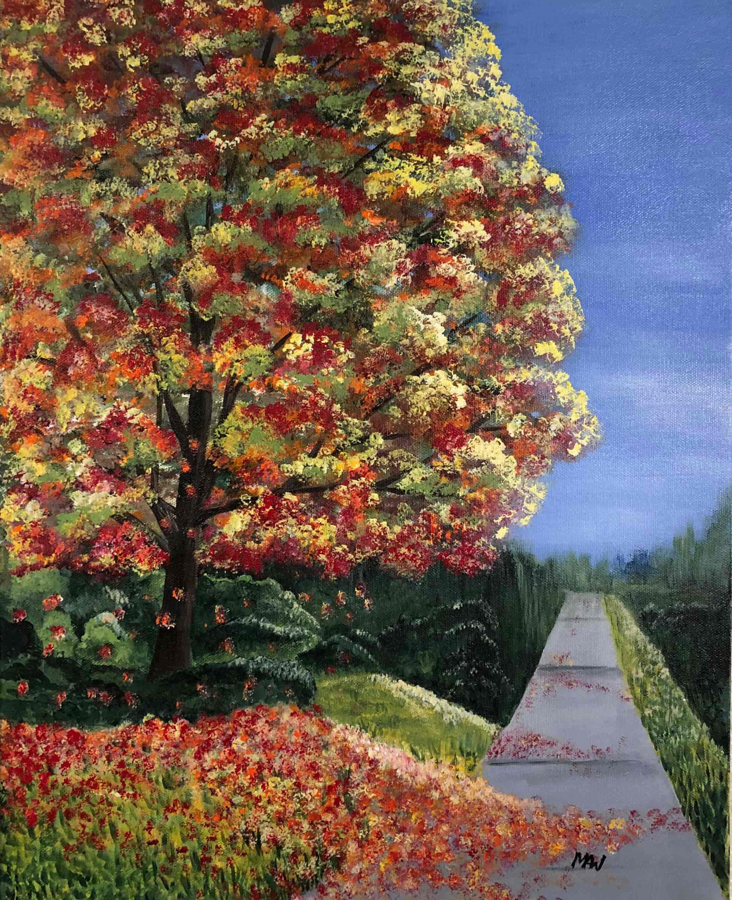 Where the Sidewalk Ends – Art by Mary Ann White